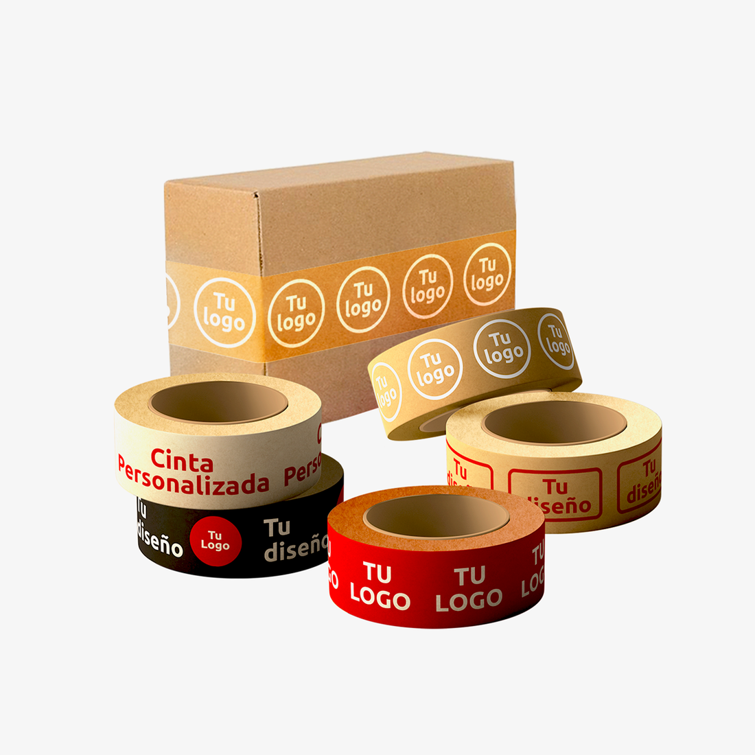 Cintas Gummed Paper Personalizada – Ink & Paper